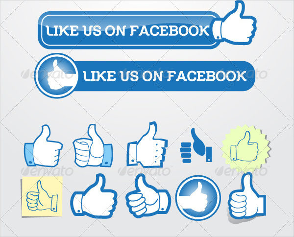 249+ Custom Facebook Buttons - Free & Premium Download